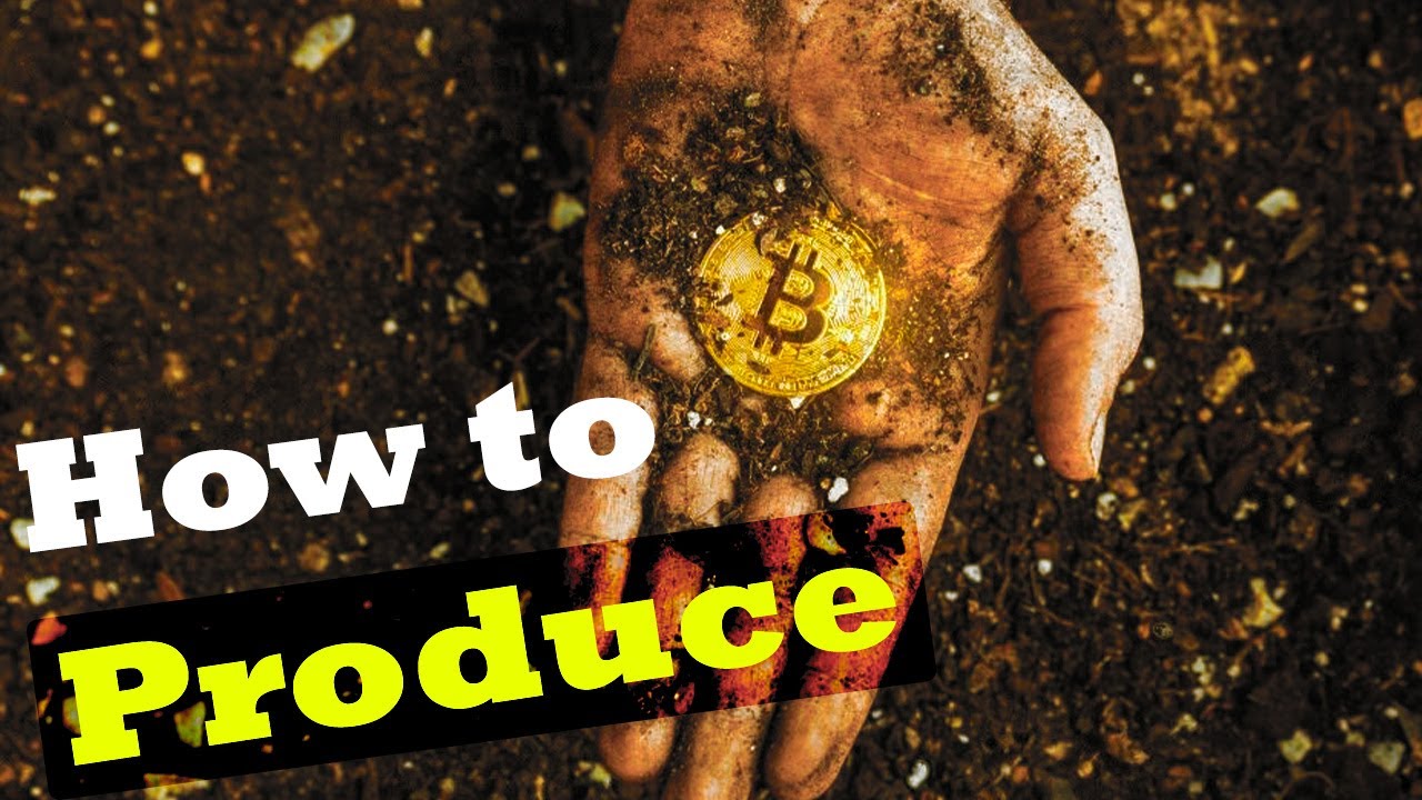 How to produce Bitcoin ? - YouTube