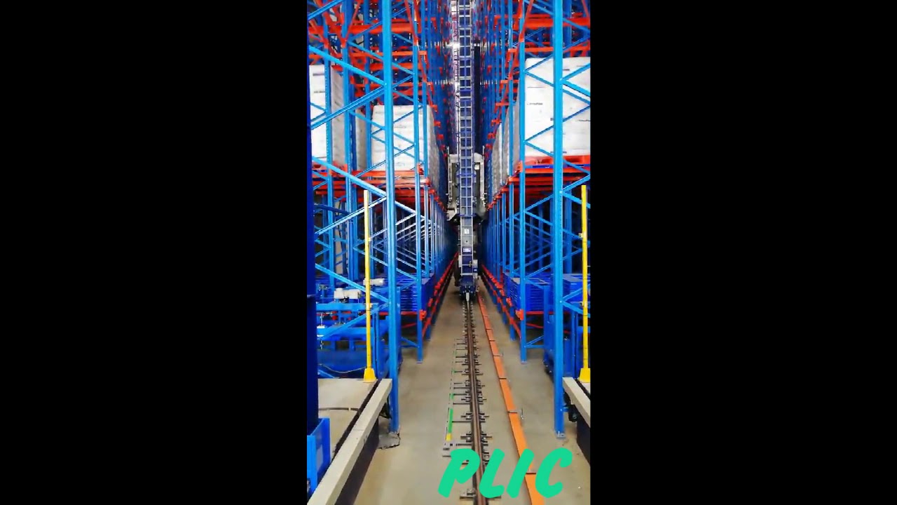 Automated storage and retrieval system(AS-RS) - PLIC CORP.,Ltd. - YouTube