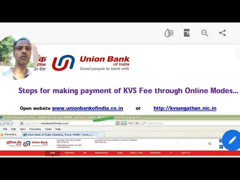 KVS online fee submision,link given in description https://epay ...