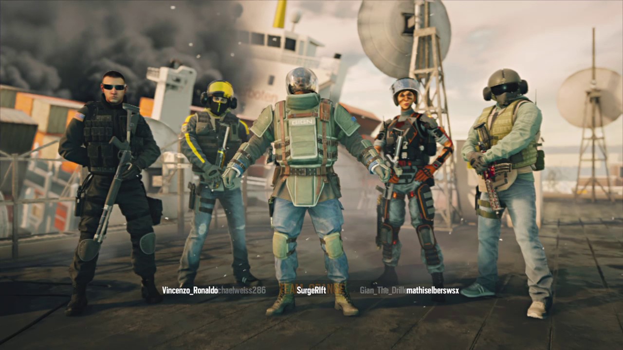 Tom Clancy's Rainbow Six® Siege rook elite move - YouTube