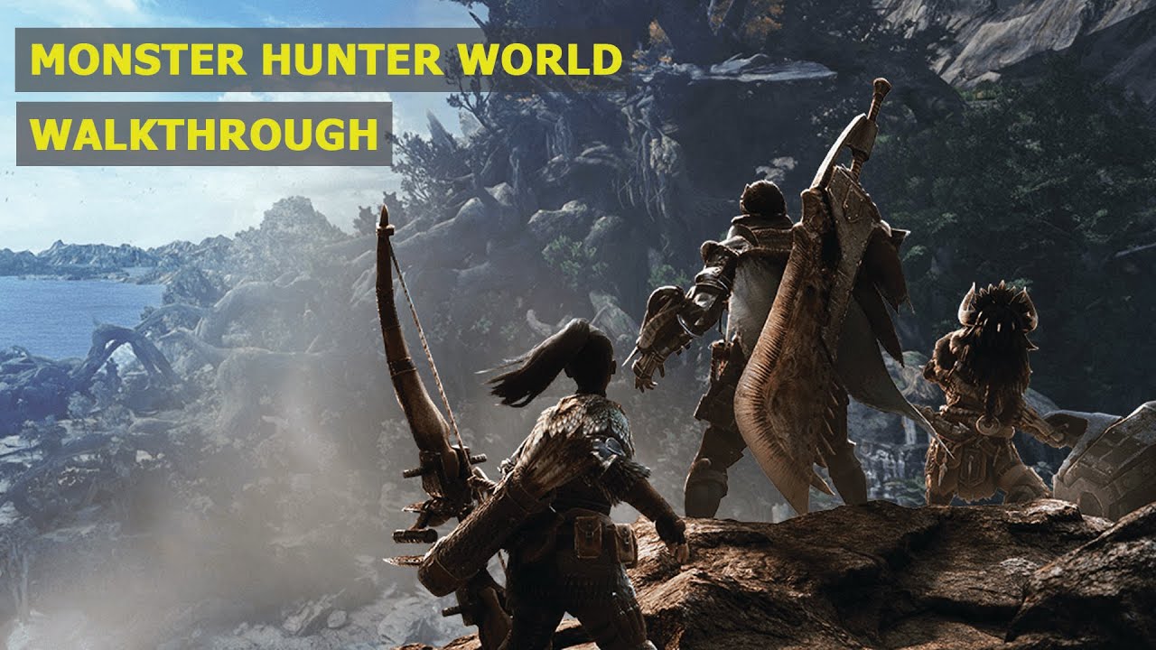 Monster Hunter World Gameplay - YouTube