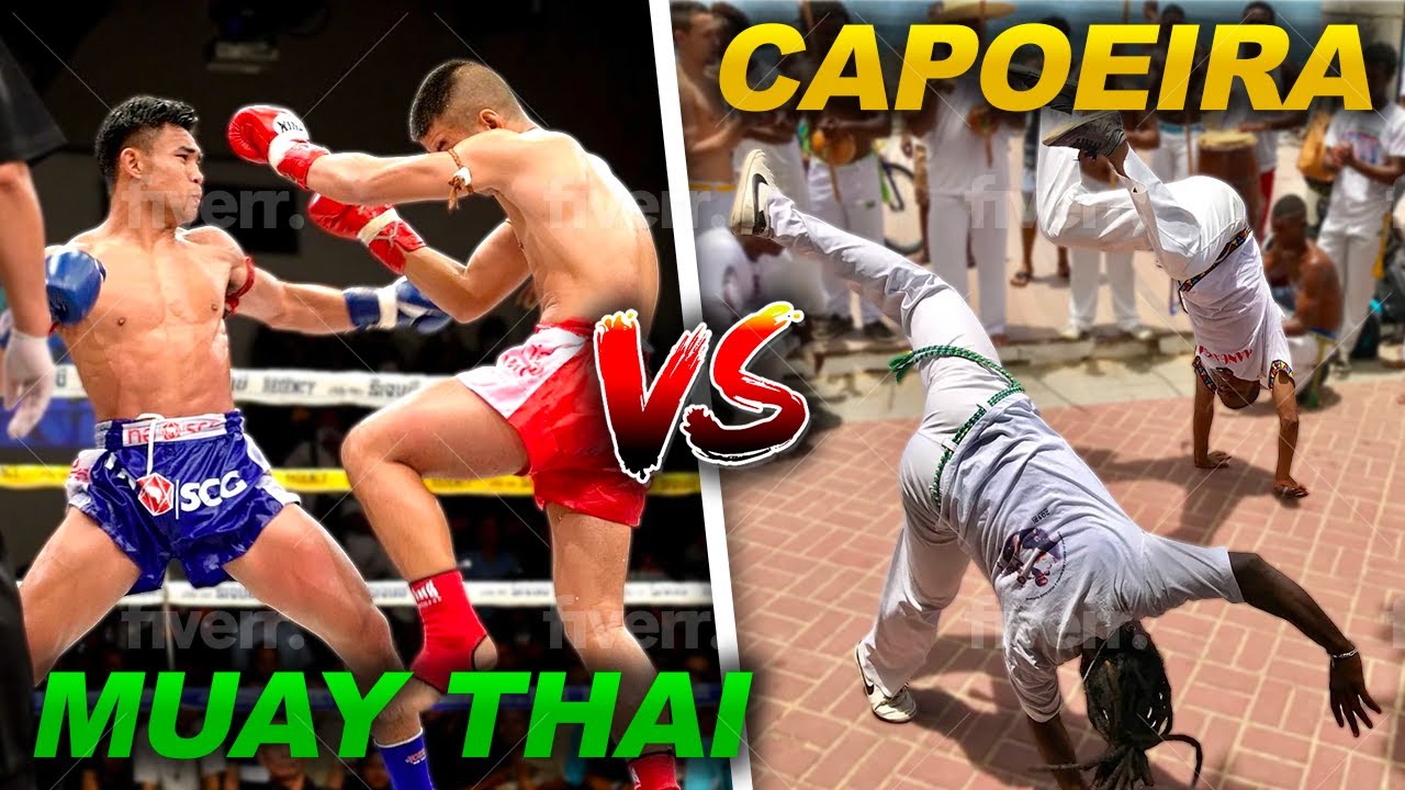 The TRIUMPHANT Fighting Style: Muay Thai or Capoeira??!! - YouTube
