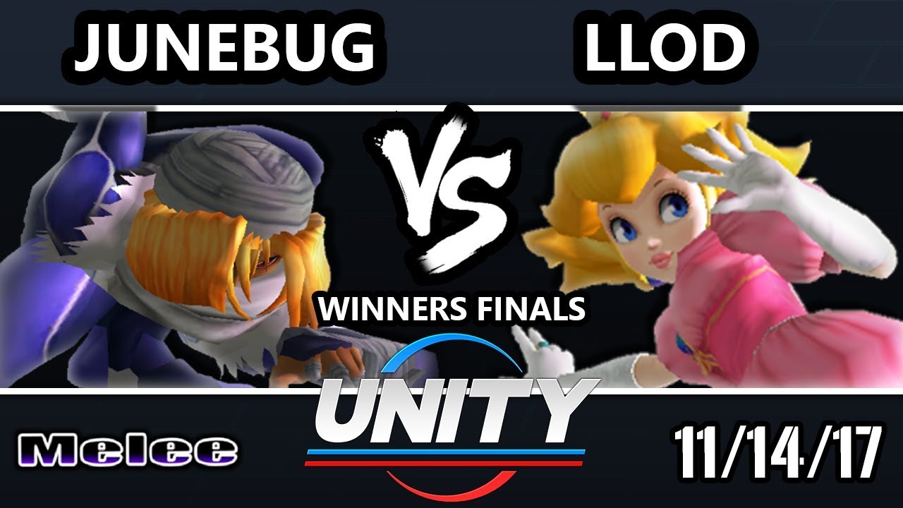 Unity 16 Melee - Junebug (Sheik) Vs. lloD (Peach) SSBM WF - YouTube
