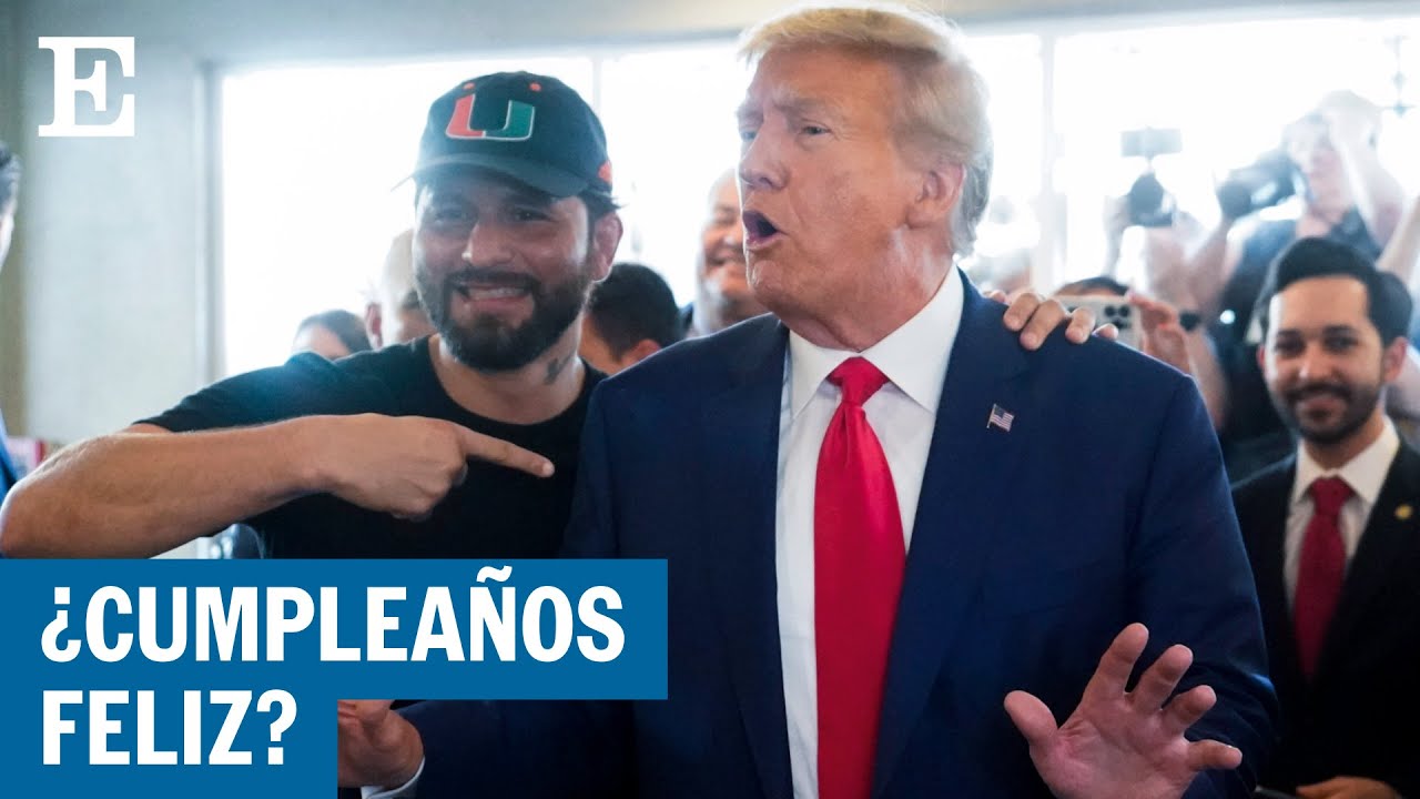 EEUU: Cantan CUMPLEAÑOS FELIZ a DONALD TRUMP tras su JUICIO en Miami ...