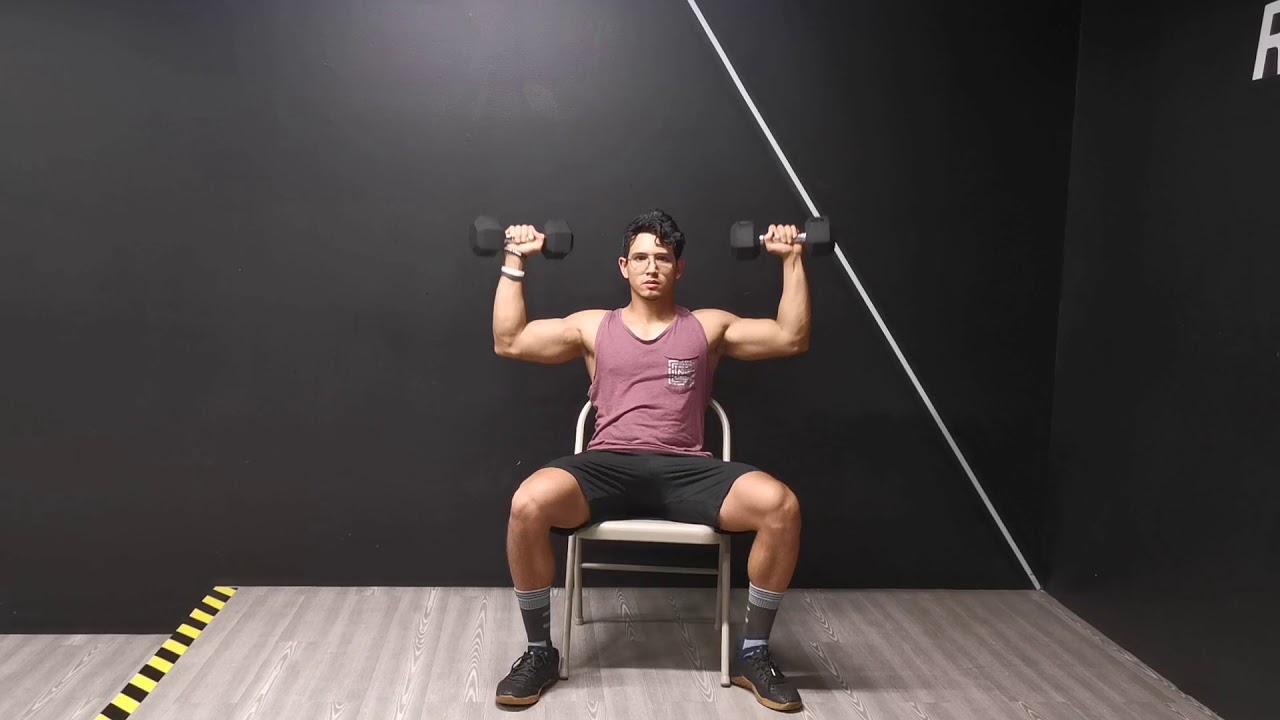 Press Militar sentado hasta 90 grados - YouTube