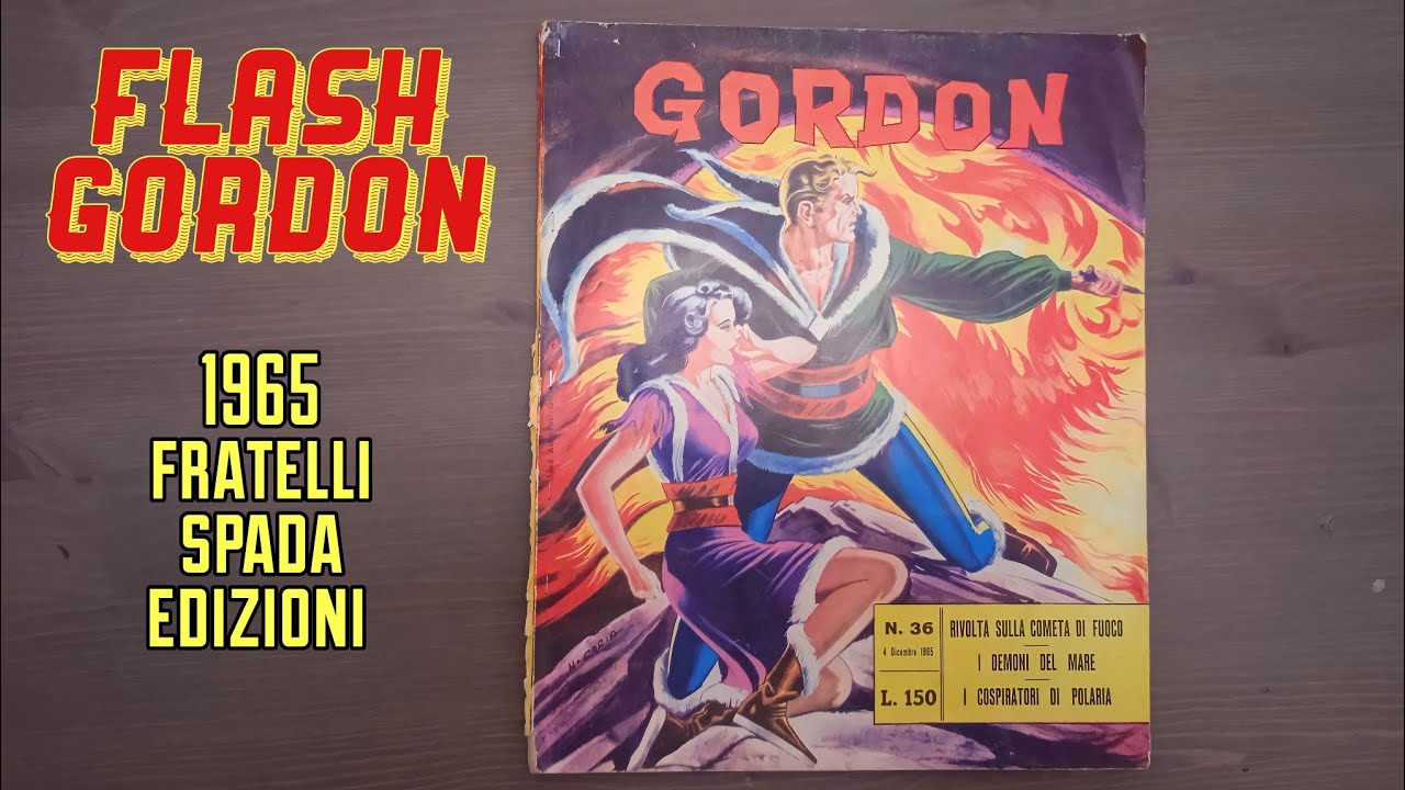 FLASH GORDON di Alex Raymond 1965 Fratelli Spada edizioni (dalla mia ...
