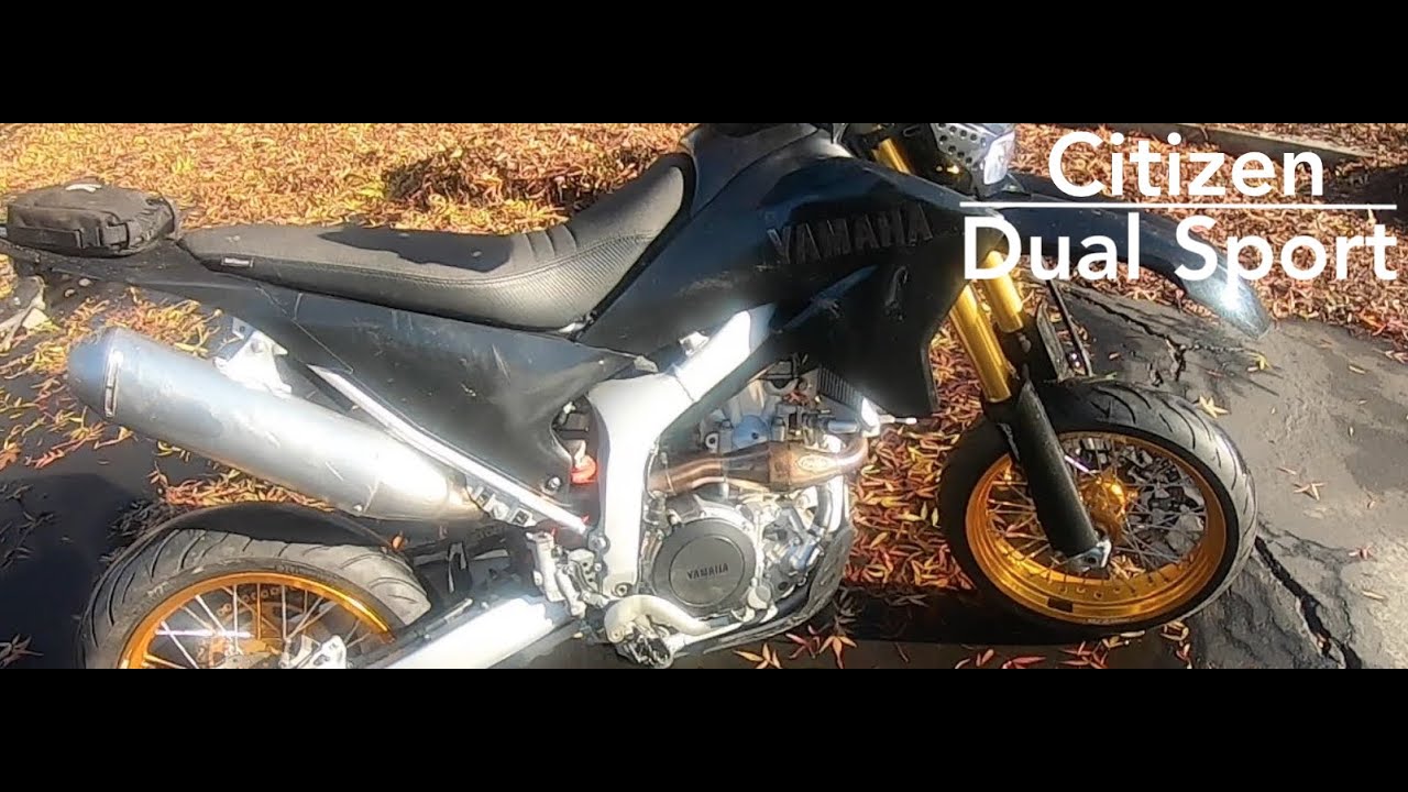 Why I converted my WR250R to supermoto trim - YouTube