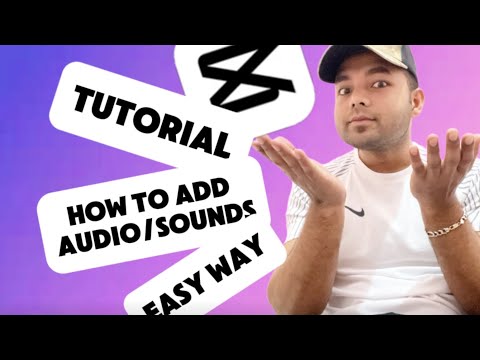 How to add sounds/audio in Capcut #capcut #audio #sounds o