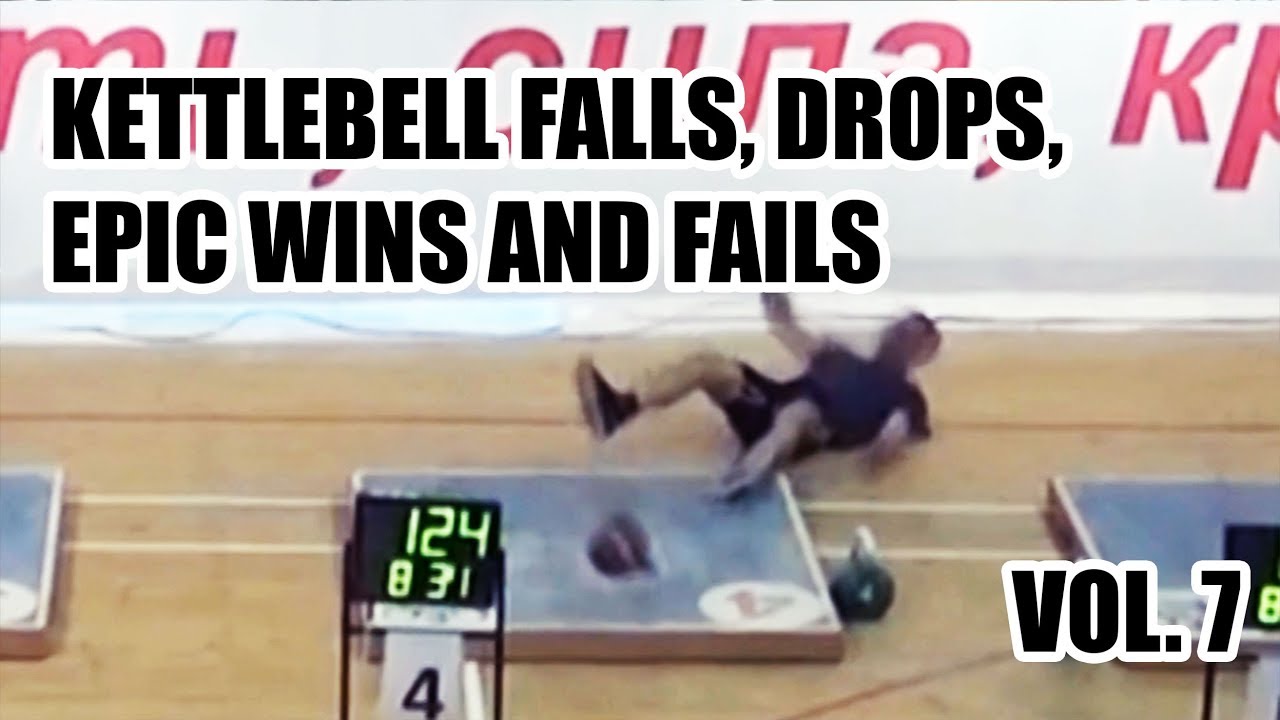 [Vol.7] Kettlebell falls, drops, epic wins and fails compilation - YouTube