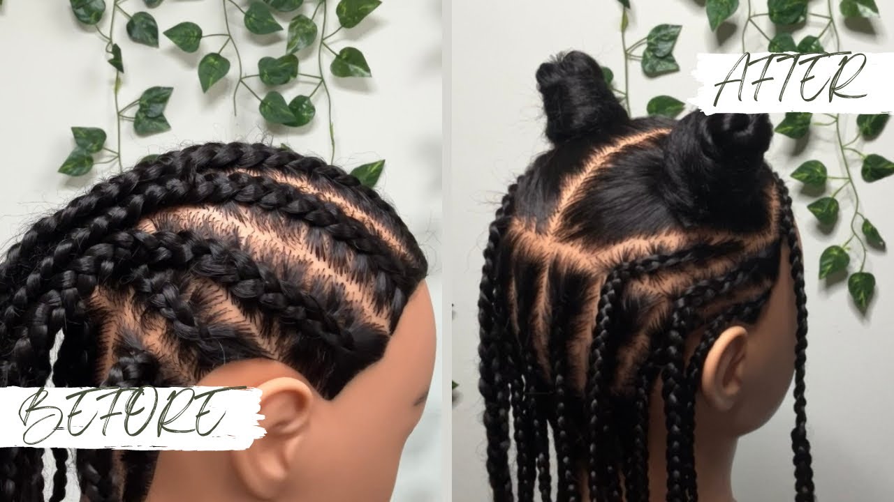 ASMR | Braid Takeout & Restyle | 2 Hours of Braiding | Unbraiding ...