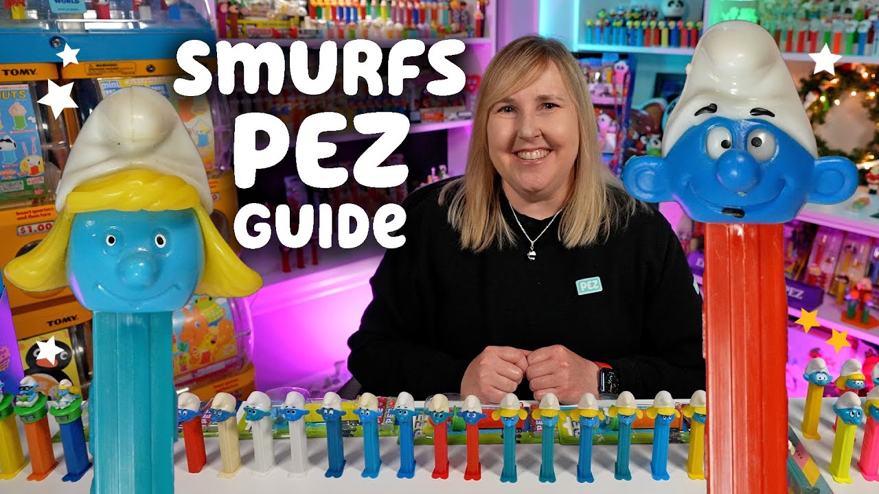 The Ultimate Smurfs PEZ Collecting Guide - Smurfette, Papa, Brainy Too ...