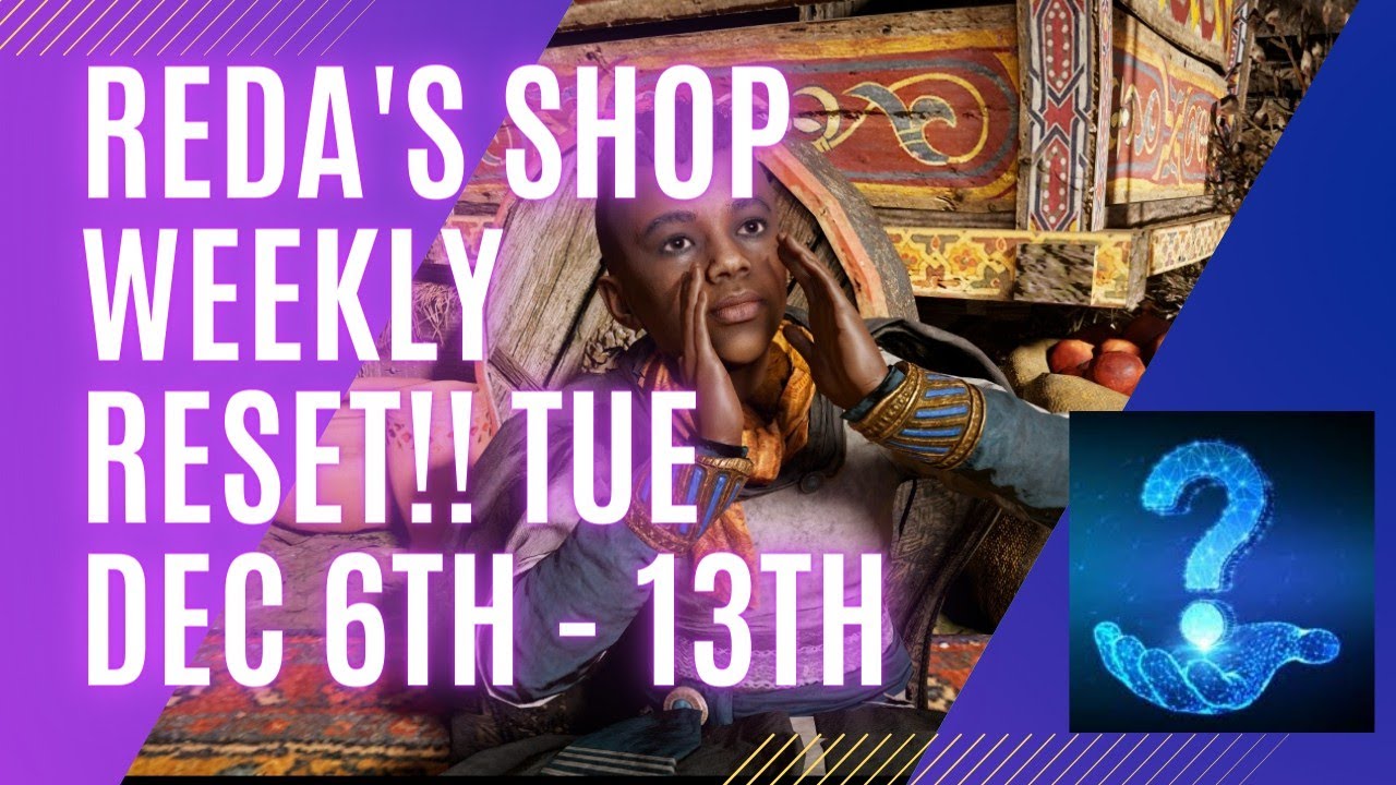 Reda's Shop This Week, AC VALHALLA - YouTube