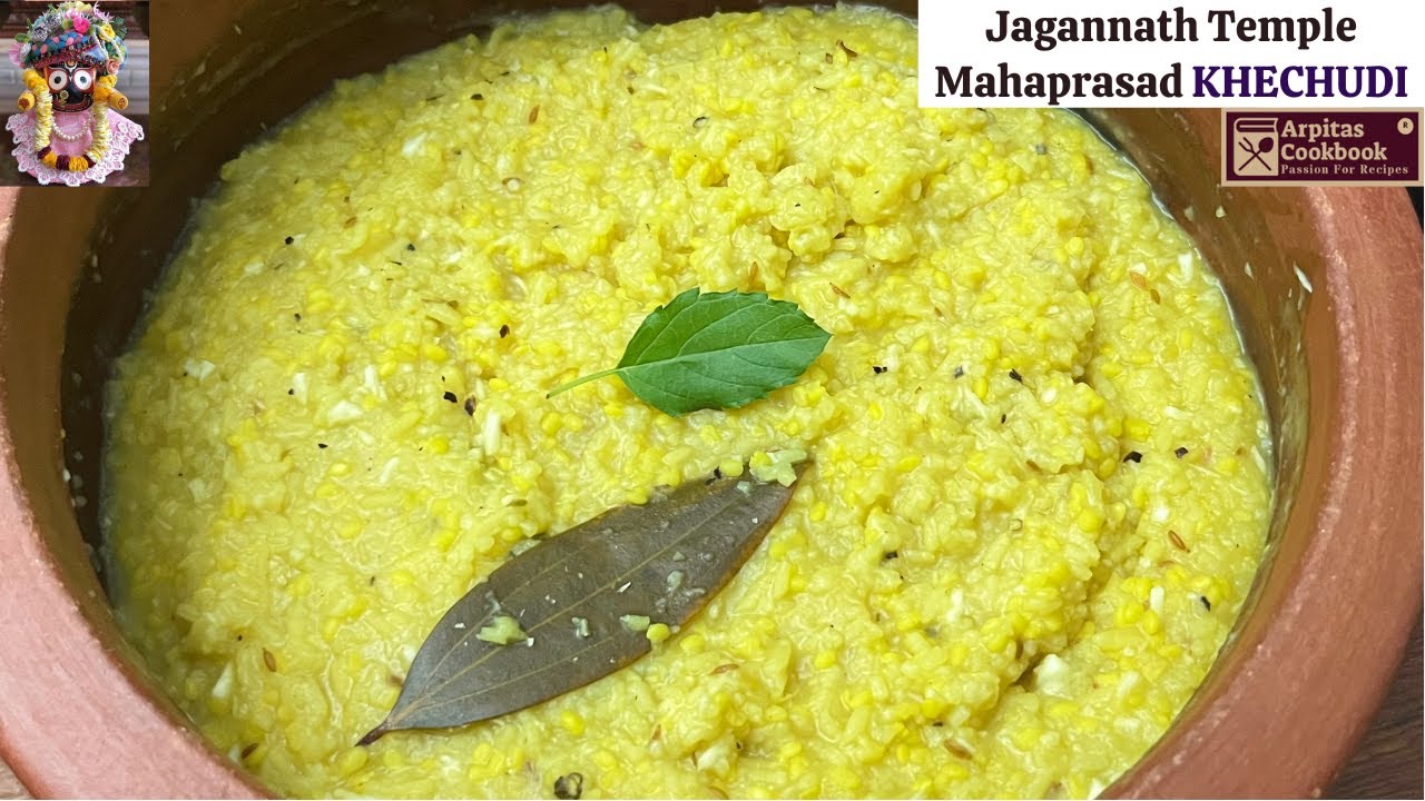 Jagannath Puri Mandir Khichdi Bhog Recipe | Jagannath Temple Mahaprasad ...