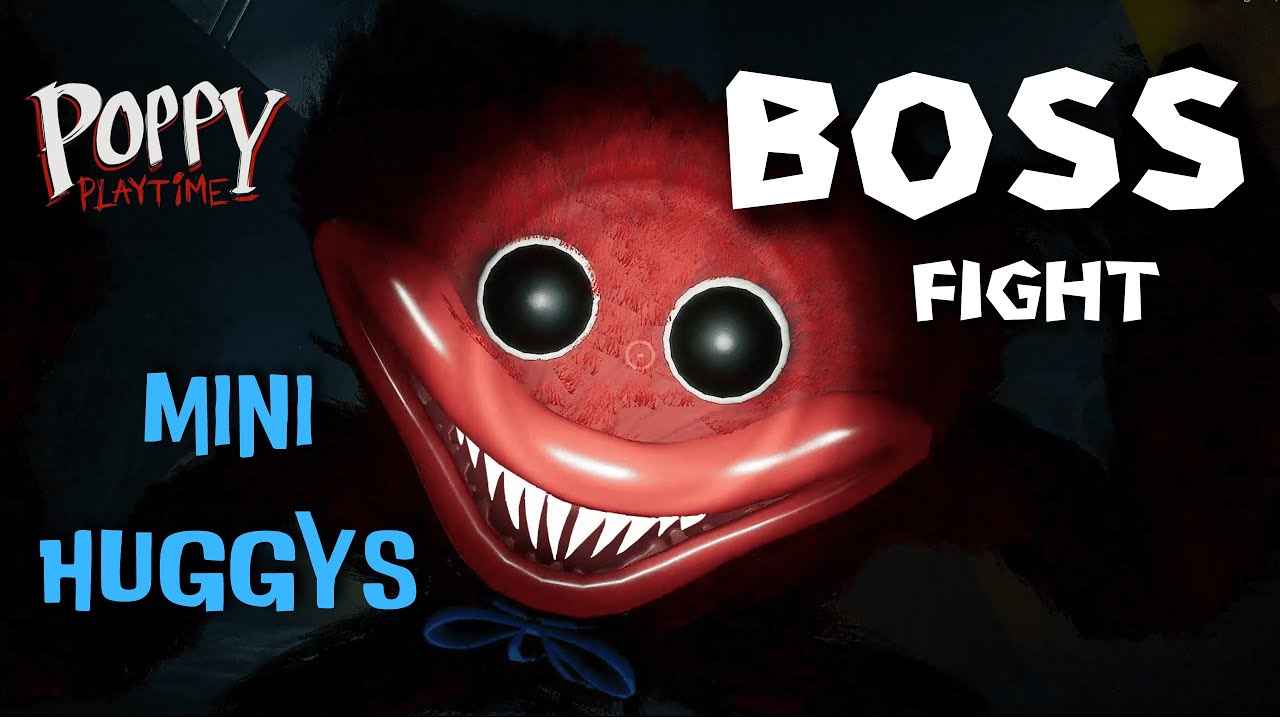 POPPY PLAYTIME CHAPTER 2 ALL MINI HUGGY JUMPSCARES Battle with Mini ...