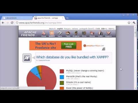 Beginner PHP Tutorial - 2 - Installing XAMPP Part 1 - YouTube