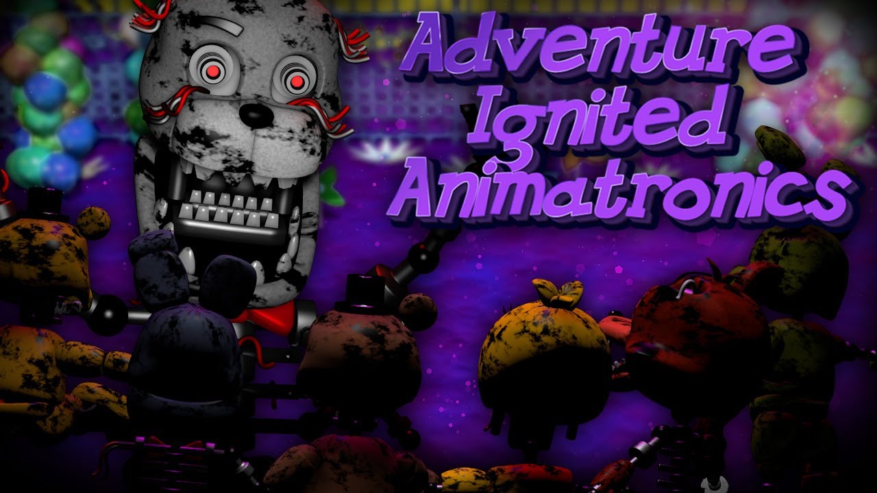 Fnaf World - Adventure Ignited Animatronics (Mod) - YouTube