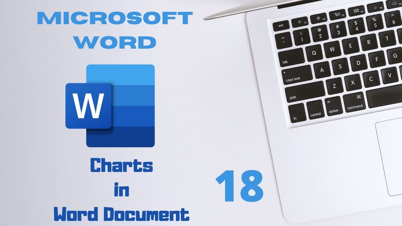 Inserting Charts in MS Word,Microsoft Word Basics Part 18 - YouTube