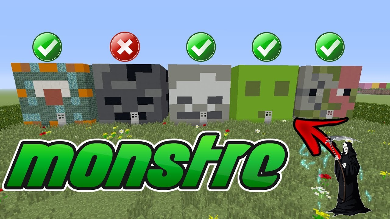 NE CHOISISSEZ PAS LE MAUVAIS MONSTRE MINECRAFT !! - YouTube