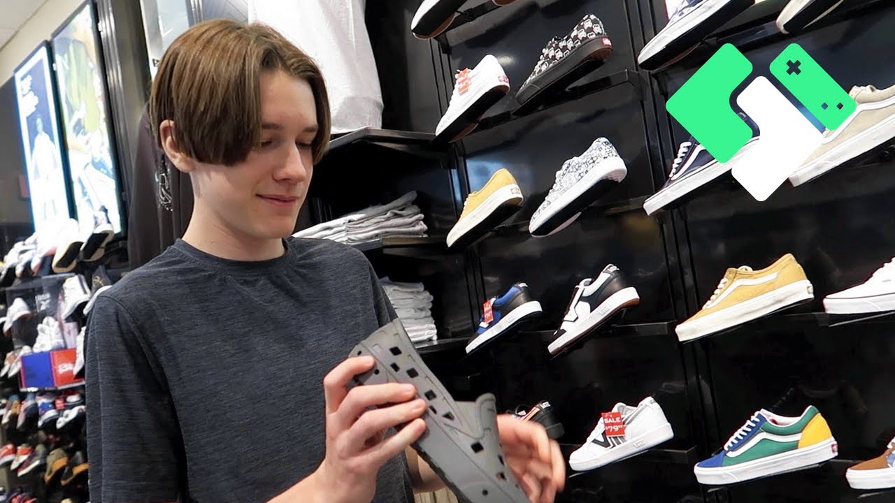 New Shoe Shopping Saturday | Clintus.tv - YouTube