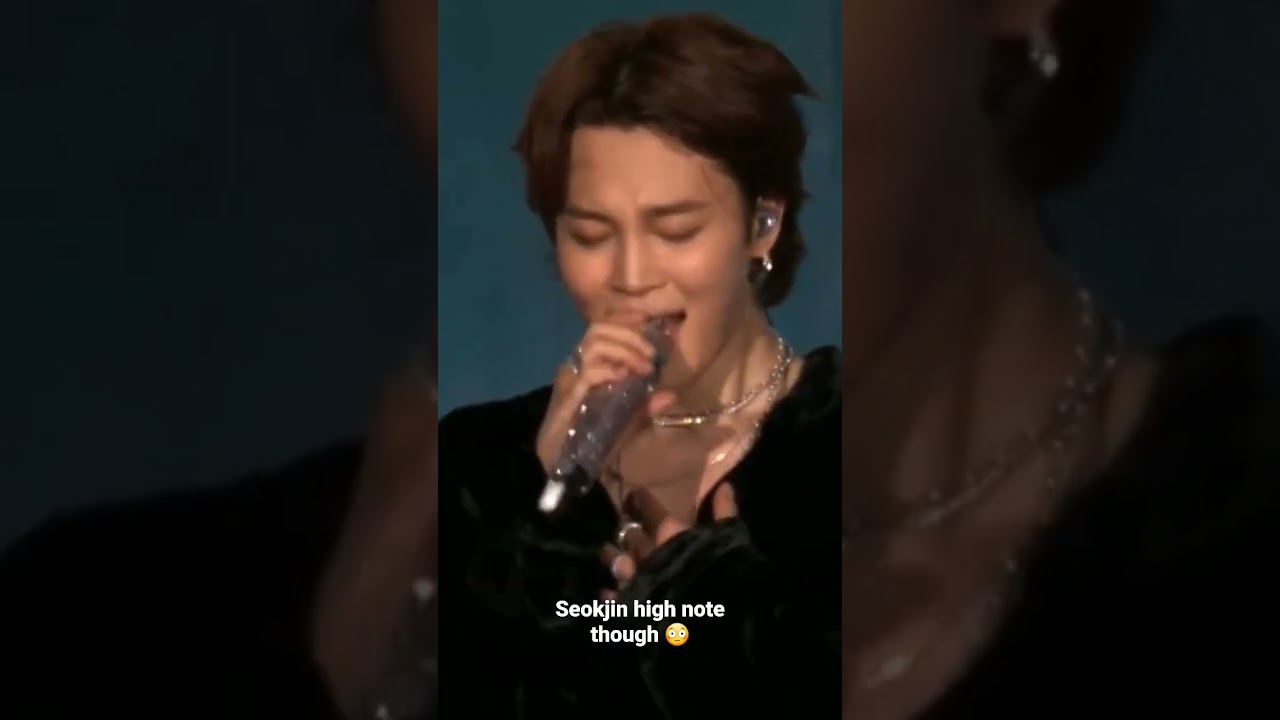 Jin and Jimin high notes in Zero O'clock at Bts in busan concert - YouTube