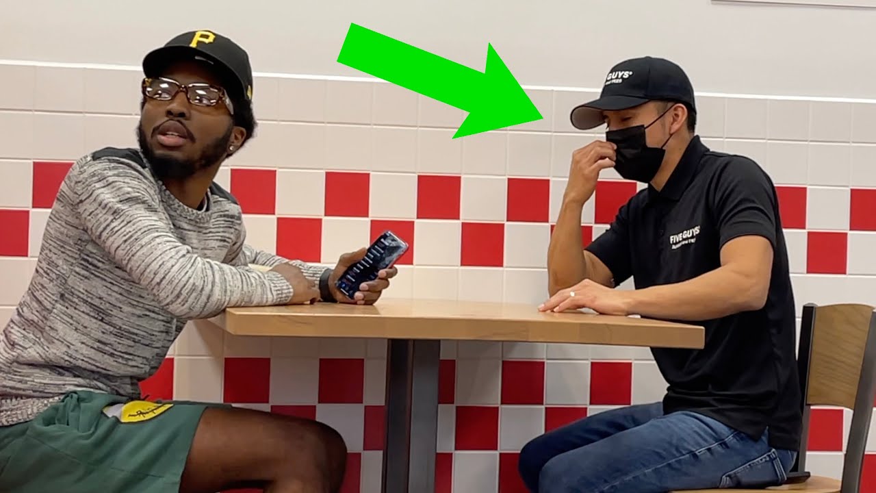 MY TERRIBLE FIVE GUYS INTERVIEW PRANK.. - YouTube