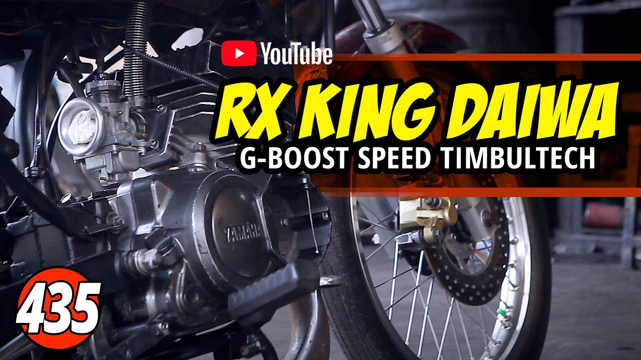 RX KING DAIWA GBOOST SPEED - YouTube
