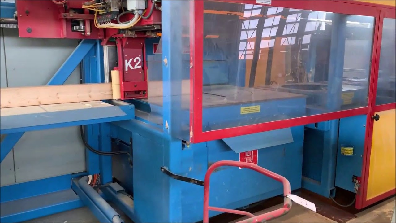 HUNDEGGER K 2 Fully Automatic Joinery Machine - YouTube