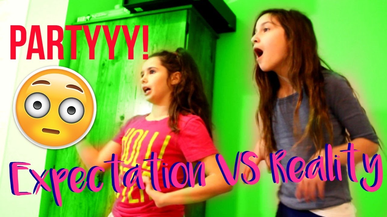 Expectation VS Reality of Having a Party! itsChanah - YouTube