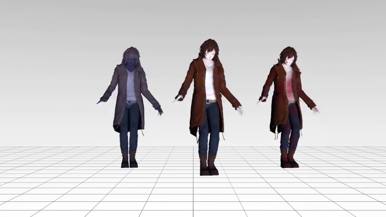 [MMD][Test model] Outlast (miles upshur) - YouTube