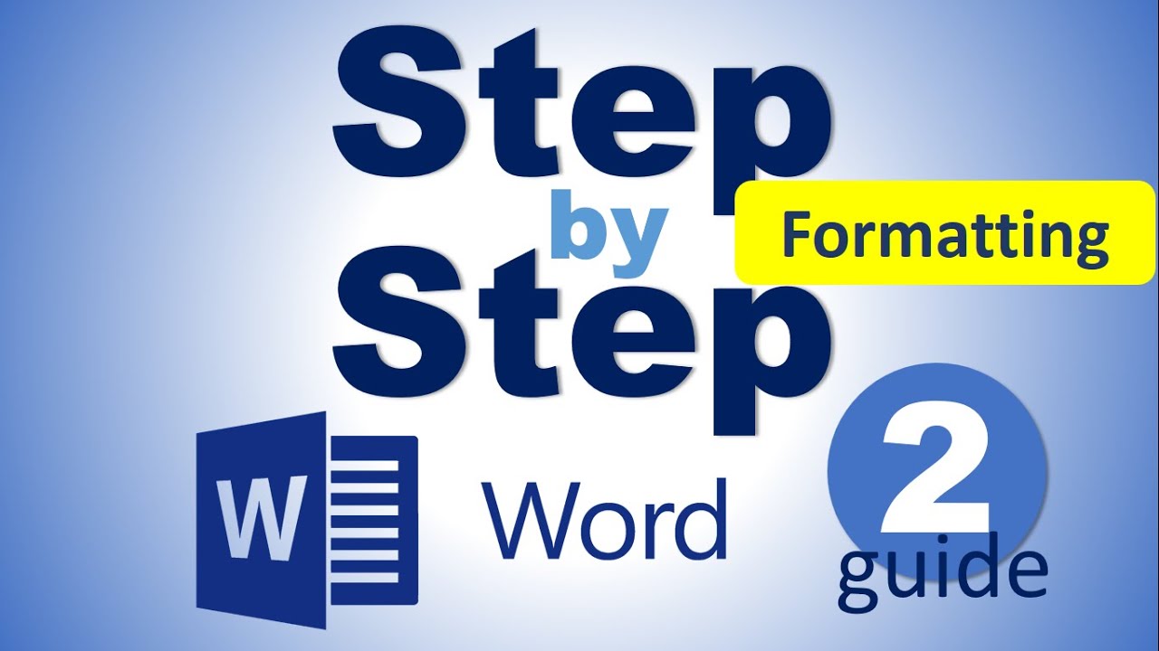 Word Guide 2 - Formatting - YouTube