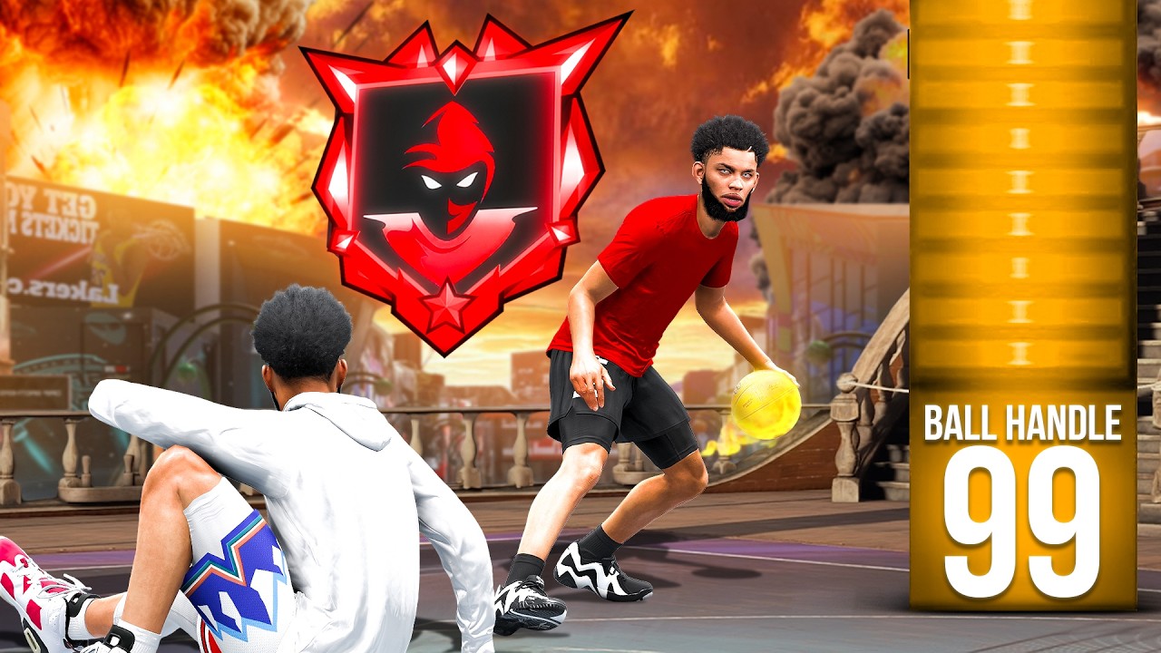 LEGEND ANKLE ASSASSIN + 99 BALL HANDLE is UNSTOPPABLE on NBA 2K25 ...