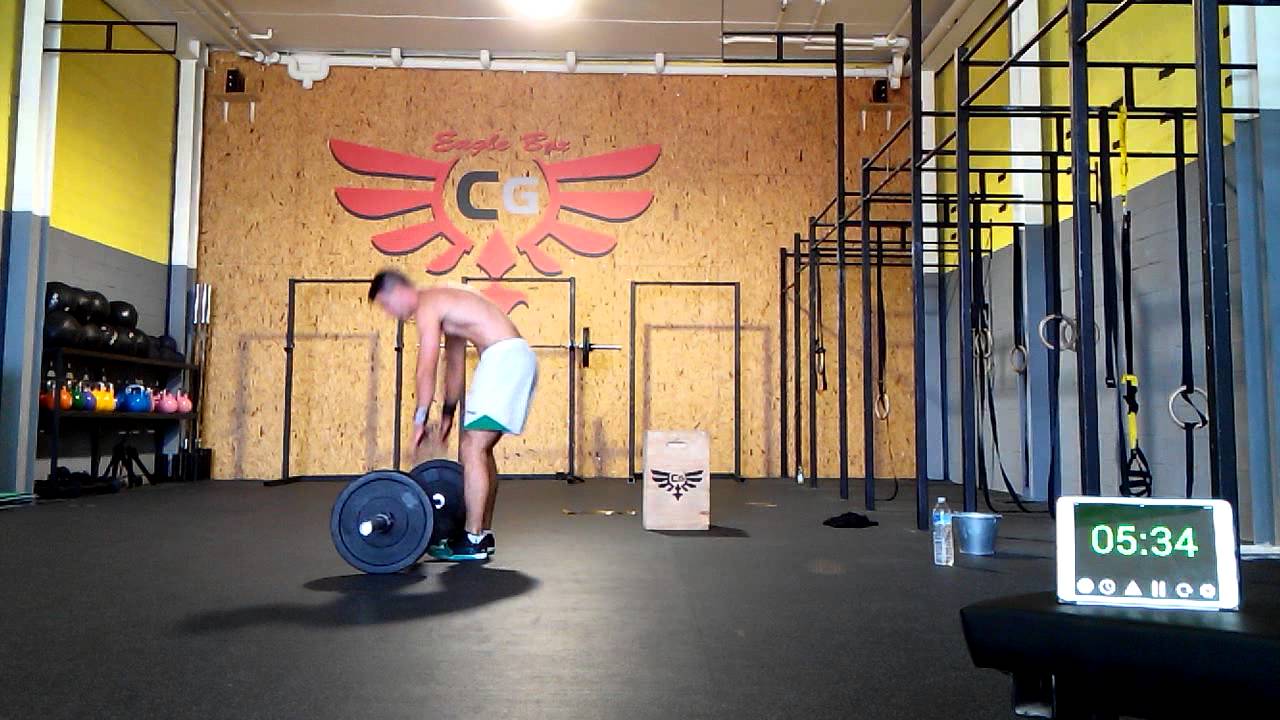 Rubén Álvarez (Crossfit Guadalajara) WOD 1 Spanish Throwdown - YouTube