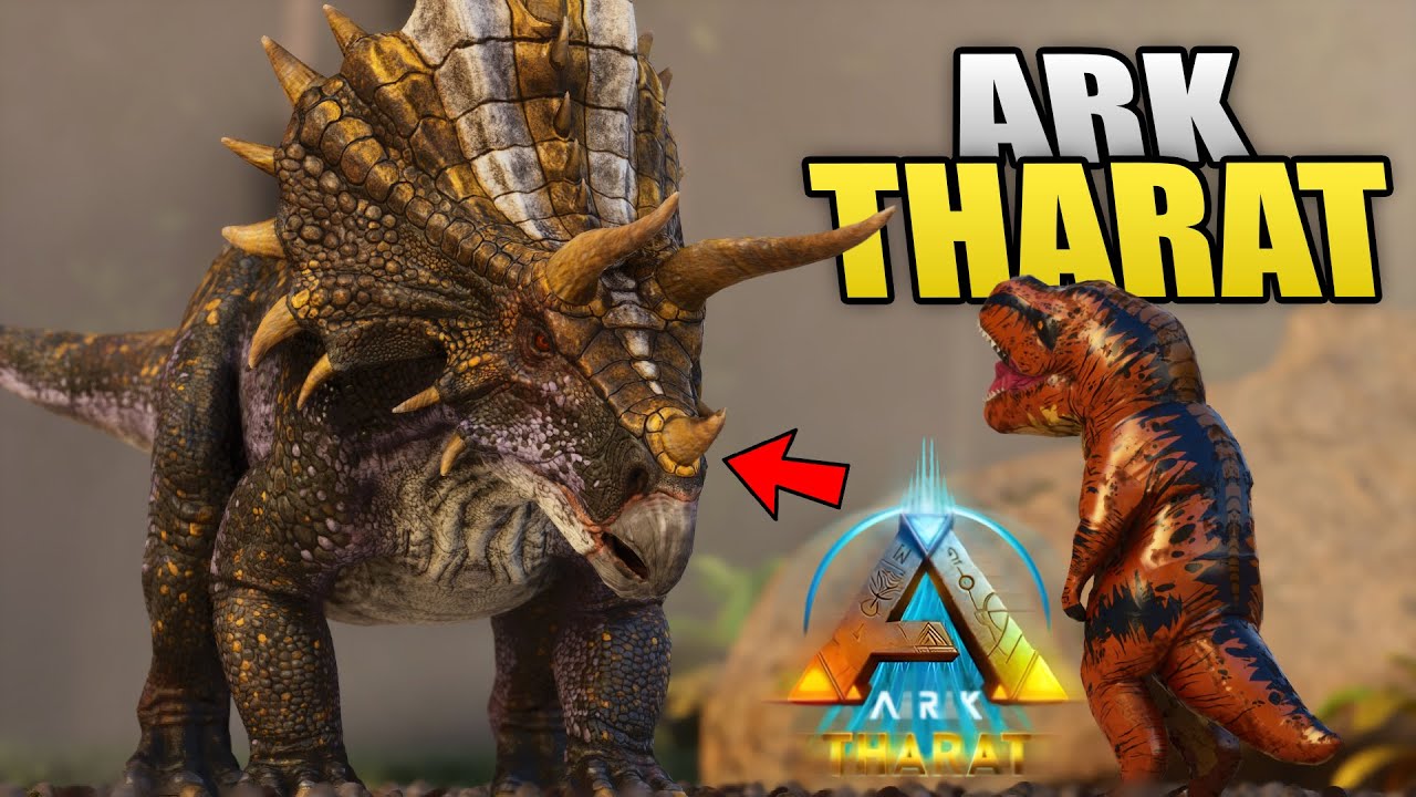 VOY a JUGAR al MAPA MÁS ANTIGUO de ARK... - THARAT #1 - YouTube