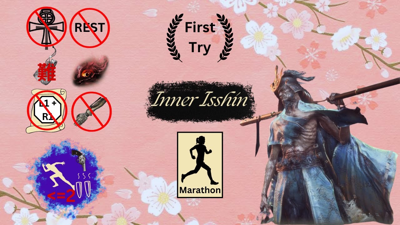 Inner Isshin Marathon | No Kuro Charm & Bell Demon | First Try - YouTube