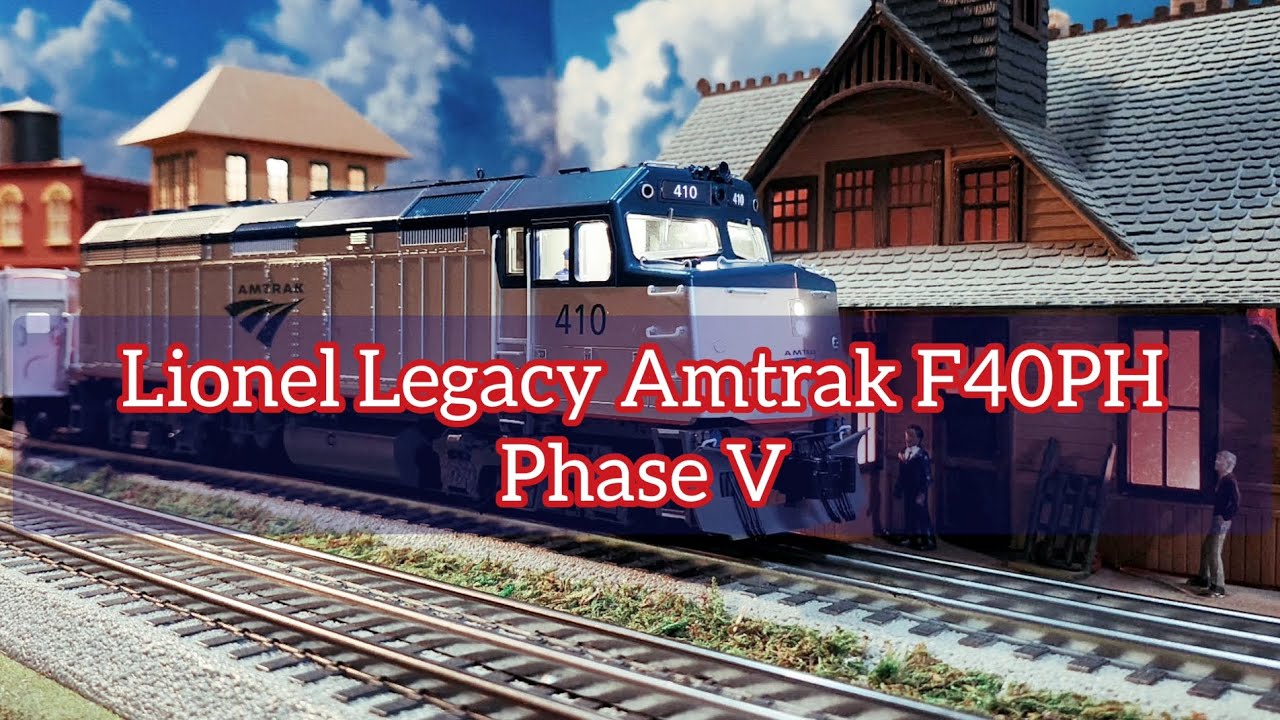 Product Review: Lionel Legacy Amtrak F40PH Phase V - YouTube