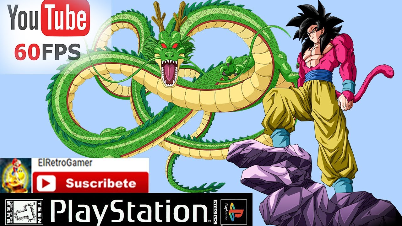 Dragon Ball Gt Final Bout Goku SSJ4 Gameplay Completo [60fps] Full Ps1 ...