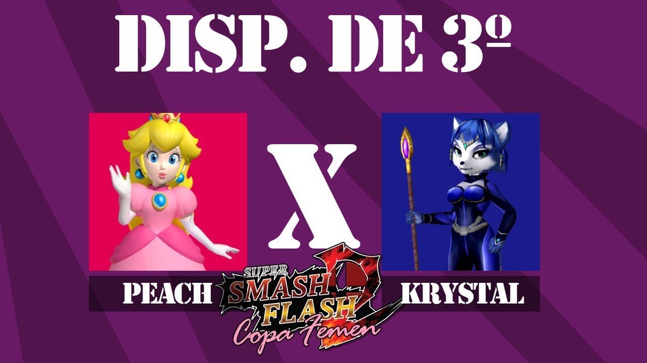 PEACH X KRYSTAL - DISPUTA DE TERCEIRO LUGAR | SSF2: COPA FEMEN - YouTube