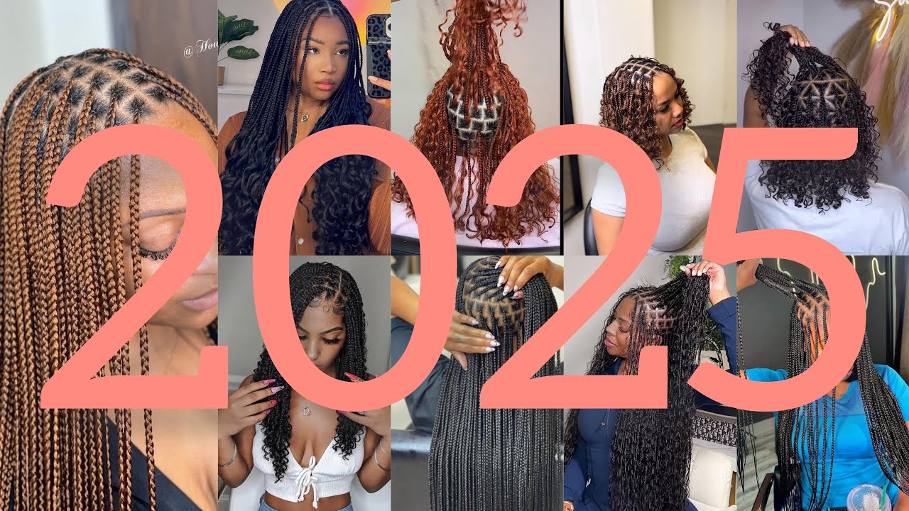 New 2025 Knotless Braids Hairstyles | latest Braids Hairstyles ...
