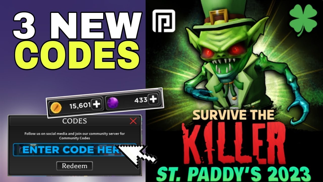 Survive the killer redeem codes new | Survive the killer codes new ...