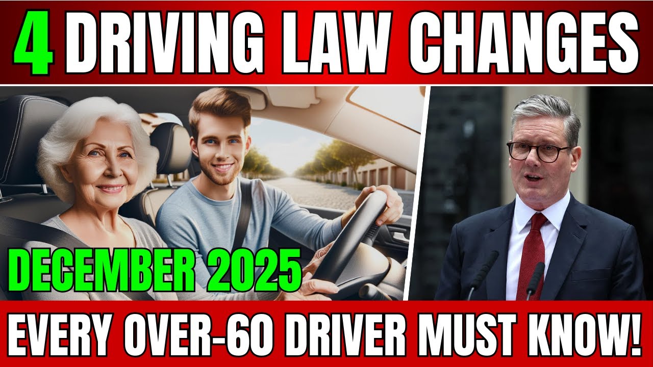4 Driving Law Changes From December 2025 Every Over-60 Driver Must Know ...