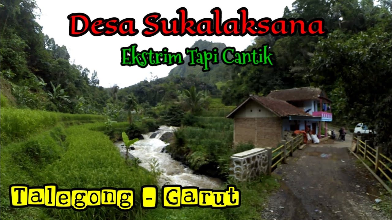 Jalan Menuju Desa Sukalaksana Talegong Garut - YouTube