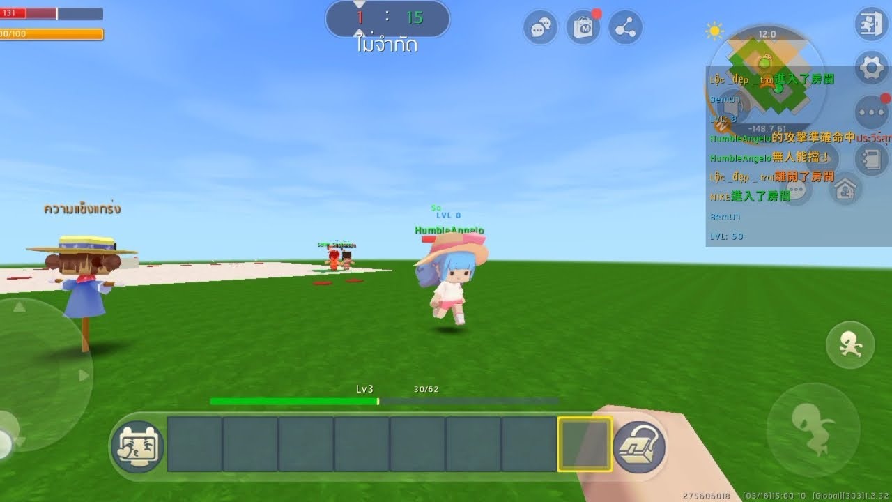 Es game Mini World mobile game ep.40 ไทคูนอัพเดตแล้ว (ตายบ่อย) - YouTube