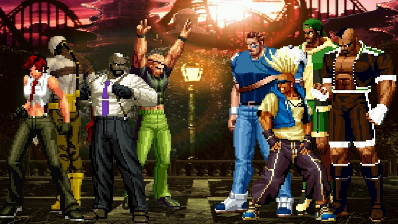 KOF Mugen AGENTS Team vs USA Sports Team (Un equipo casi OLVIDADO de ...