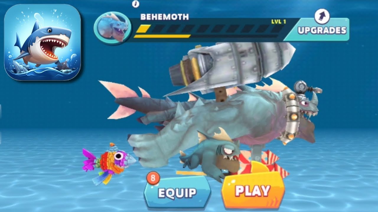 Hungry Shark Evolution Gameplay Walkthrough Part 3 – Behemoth (ios ...