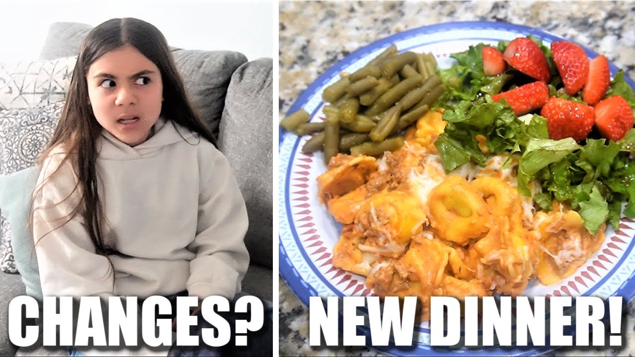 AN EASY NEW DINNER IDEA ON THE KIDS FIRST DAY BACK TO SCHOOL | Changes ...