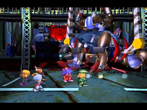 Saga Frontier (PS) Lute Final Boss Spriggan Stasis Rune Trick - YouTube