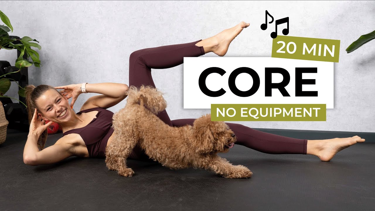 20 MIN CORE WORKOUT - No Equipment | Low Impact - YouTube