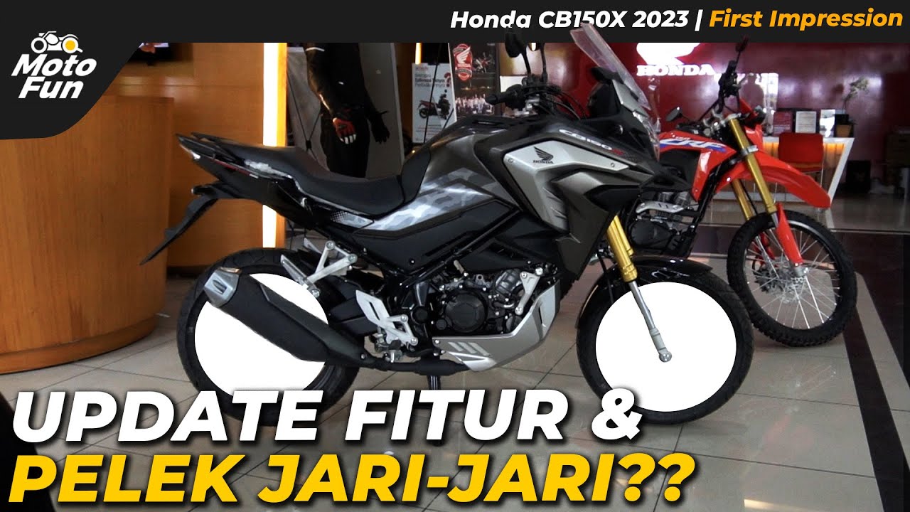 Honda CB150X 2023 Semakin Menggoda, Cek Langsung Perubahannya! - YouTube