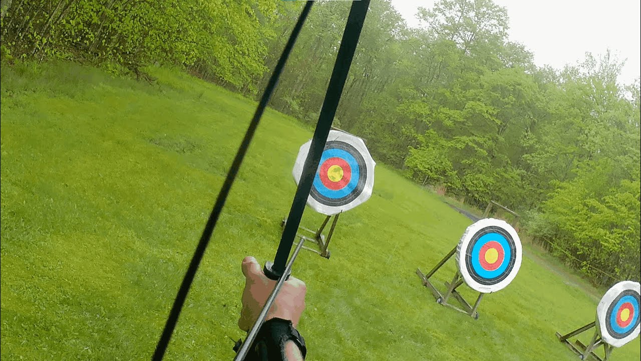 First Person Arrow Shooting With the Troop - YouTube