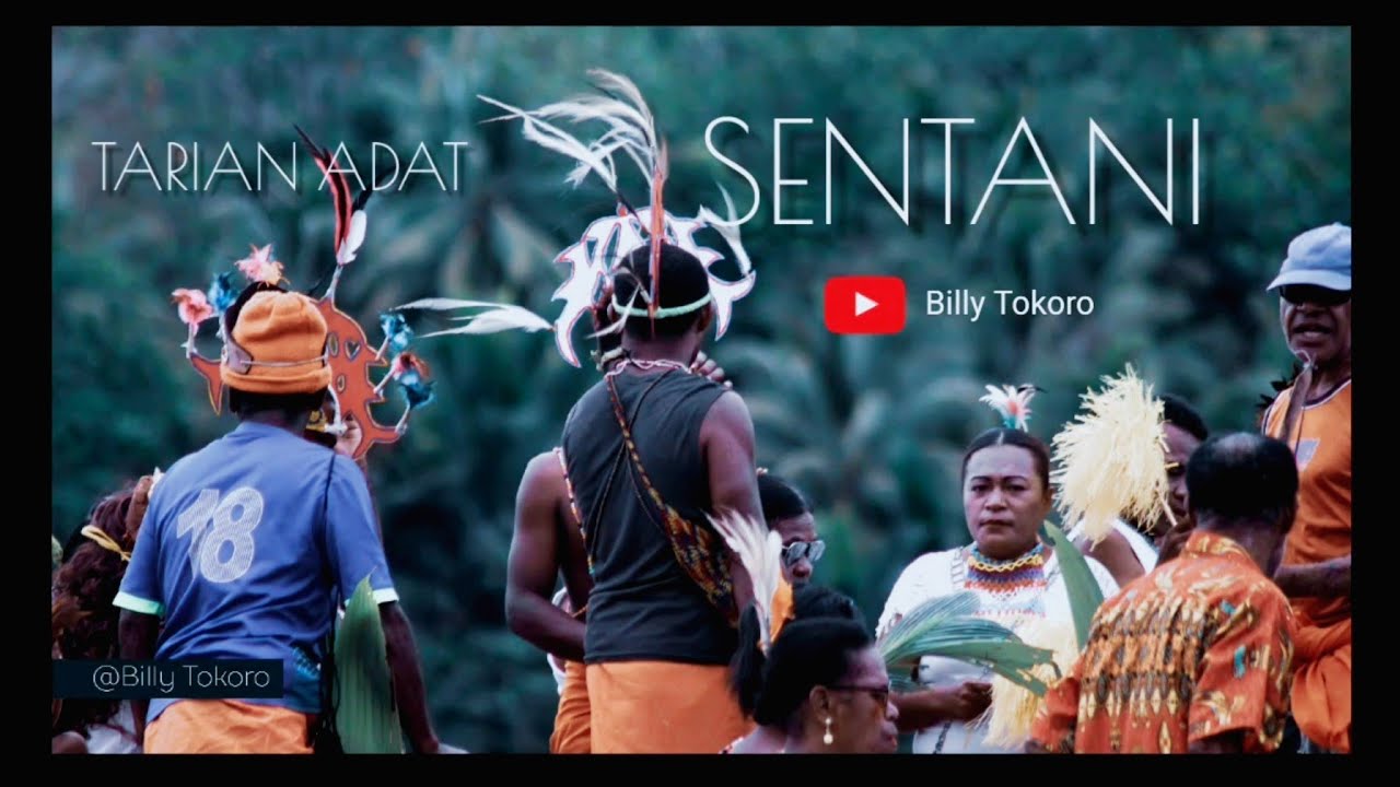 TARIAN ADAT SENTANI - YouTube